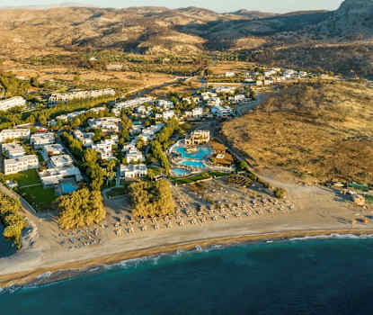 Hotelli Lindian Village All-Inclusive Resort Rhodes, Curio Collection ...